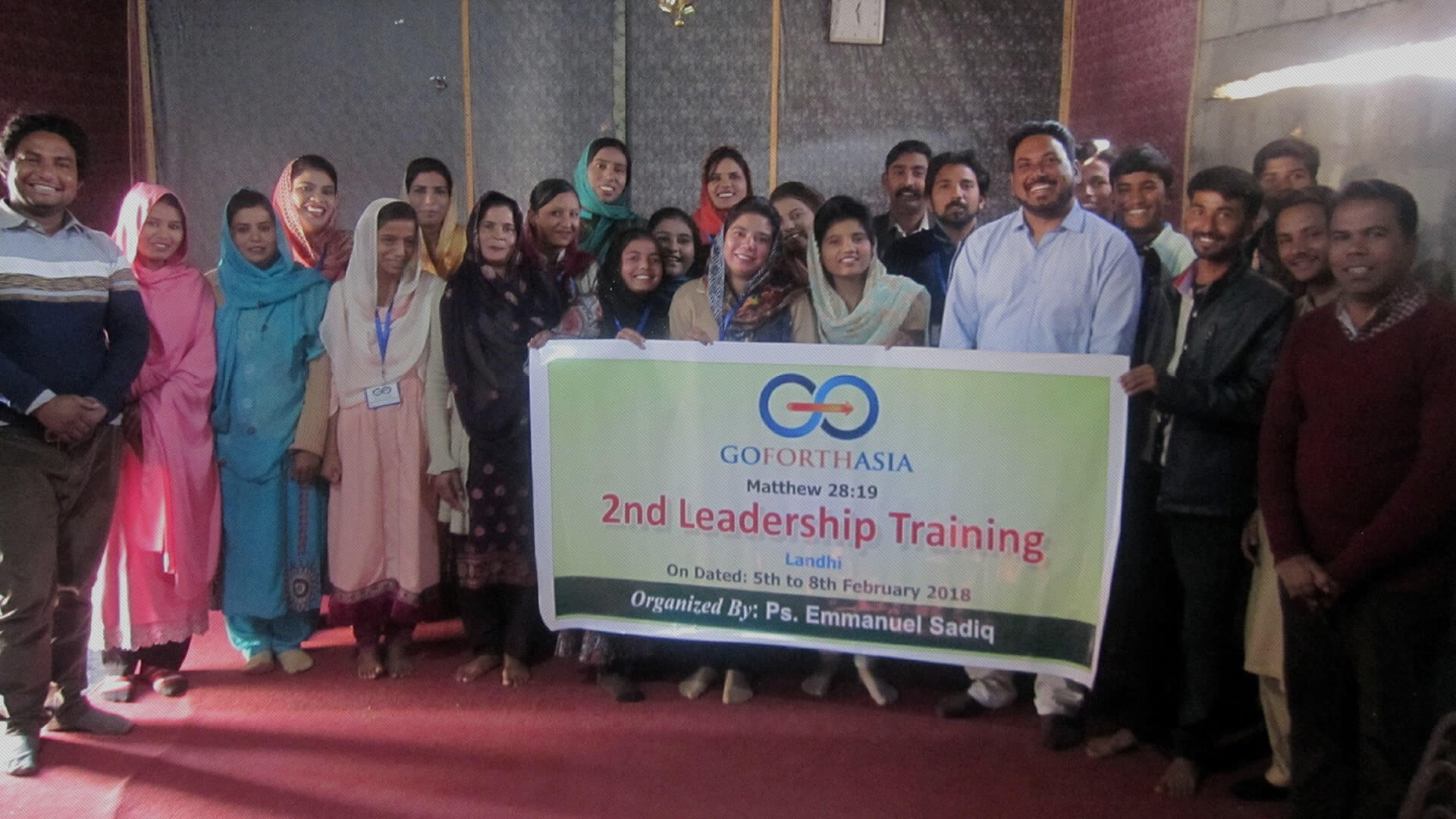 Leadership Training, Pakistan - February 2018 - Go Forth Asia